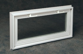 Block Installation Hinged Basement Windows | Northview Window & Door